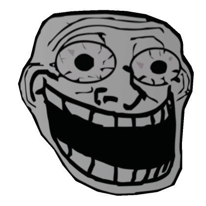 Insane Trollface Mask | Roblox Item - Rolimon's