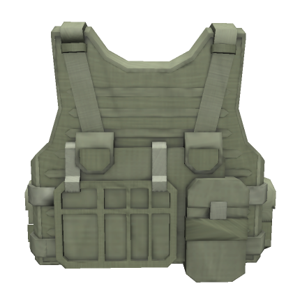 법 집행 전술 조끼 (올리브 그린) - Roblox