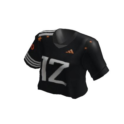 adidas Black and White American Football Jersey | Roblox Item - Rolimon's