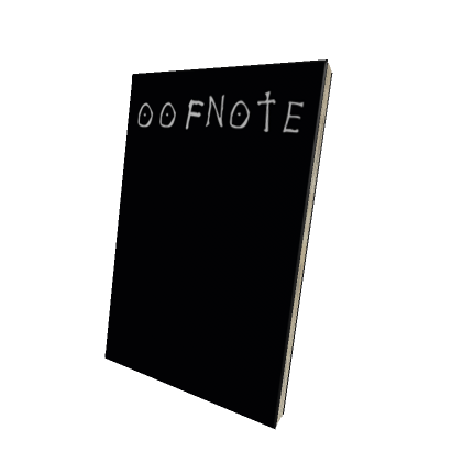 OOF Note Anime Book | Roblox Item - Rolimon's