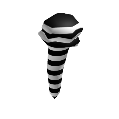 Striped White Recolor (For Korblox) | Roblox Item - Rolimon's
