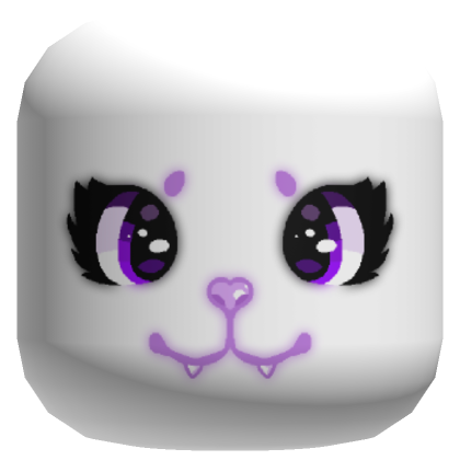 Cute Purple Furry Face | Roblox Item - Rolimon's