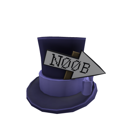Noob Locator Top Hat | Roblox Limited Item - Rolimon's