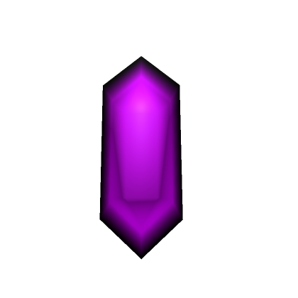 Purple Void Shard - Cartoony 3D Gem Illusion | Roblox Item - Rolimon's