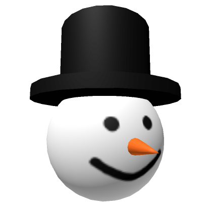 Classic Snowman Head | Roblox Item - Rolimon's