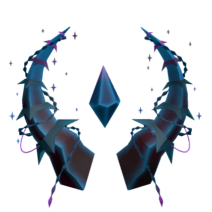 Midnight Sapphire Gemstone Horns | Roblox Item - Rolimon's