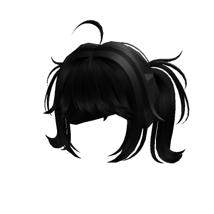 Cheveux de fille mignonne noire - Roblox