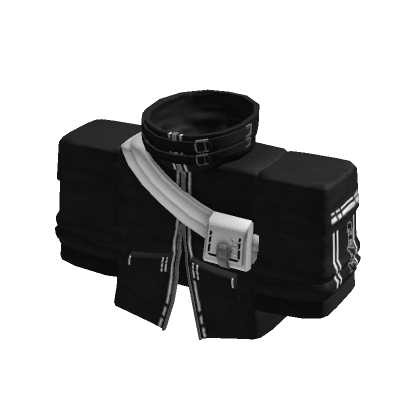 Black Large Collar Jacket [1.0] | Roblox Item - Rolimon's