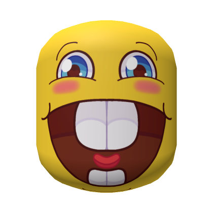 Gleeful Joyfilled Face [Yellow] | Roblox Item - Rolimon's