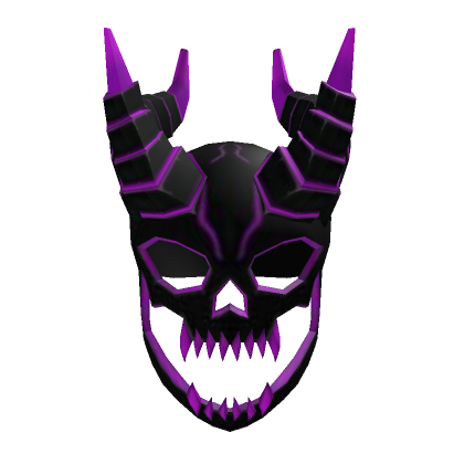 Purple Horned Demon Skull | Roblox Item - Rolimon's