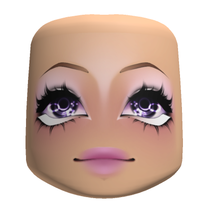 Gyaru Makeup Narrow Head (Light) | Roblox Item - Rolimon's