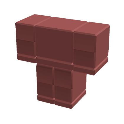 (Tiny) Blocky Avatar - Red | Roblox Item - Rolimon's