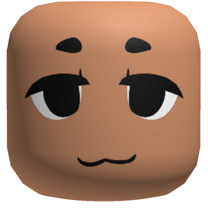 Smug Nya Face (Tan Skintone) | Roblox Item - Rolimon's