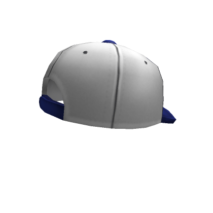 Blue and White Backwards Baseball Cap | Roblox Item - Rolimon's