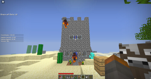 Roblox: Mine_craft Beta 1.0 | Yuhhh I love it yuhhhhhhhhhh — Roblox ...