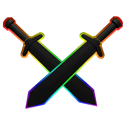 Cartoony Rainbow Swords | Roblox Item - Rolimon's