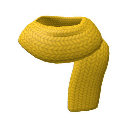 Yellow Knit Scarf (3.0) | Roblox Item - Rolimon's