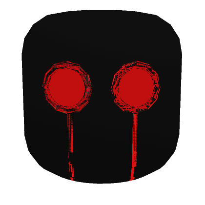 (Animated) Red Crying Entity Mask | Roblox Item - Rolimon's