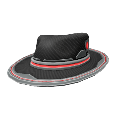 Red Futuristic Fedora | Roblox Item - Rolimon's