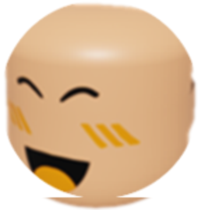 Super Super Happy Face Mask Light [ orange ] - Roblox