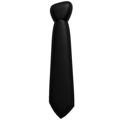 Cartoony Black Tie | Roblox Item - Rolimon's
