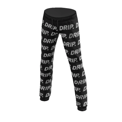 Black Drip Sweatpants | Roblox Item - Rolimon's