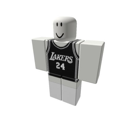 black lakers jersey dress n socks outfit - Roblox