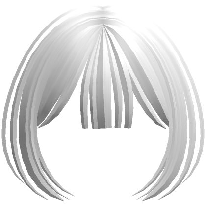 Cute Bangs (White) | Roblox Item - Rolimon's