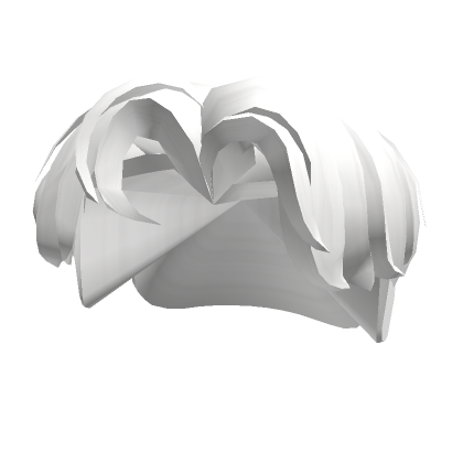 White Wavy Middle Part Hair | Roblox Item - Rolimon's