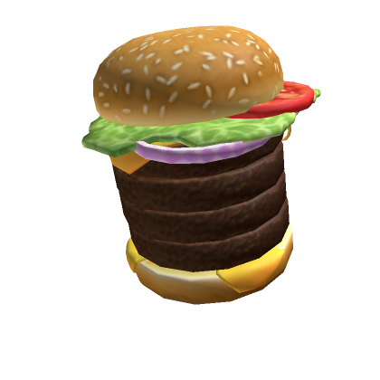 GIANT QUADRUPLE BURGER | Roblox Item - Rolimon's