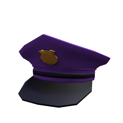 Purple Security Cap | Roblox Item - Rolimon's