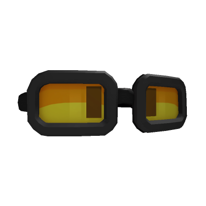 Yellow and Black Goofy Goggles | Roblox Item - Rolimon's