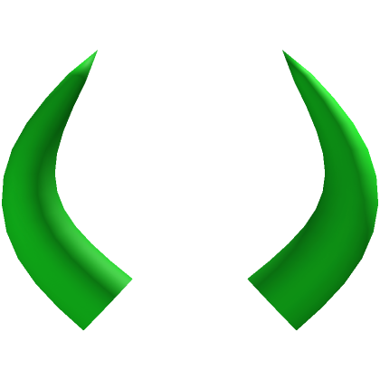 Green Devil Horns | Roblox Item - Rolimon's