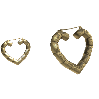 Baddie Gold Hoop Earrings | Roblox Item - Rolimon's