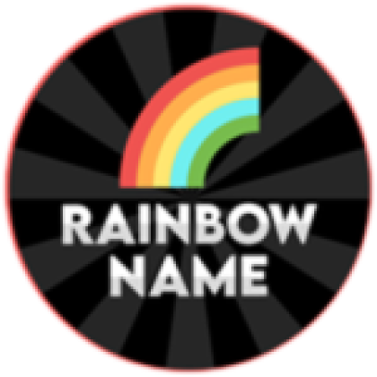 Rainbow Name-tag - Roblox