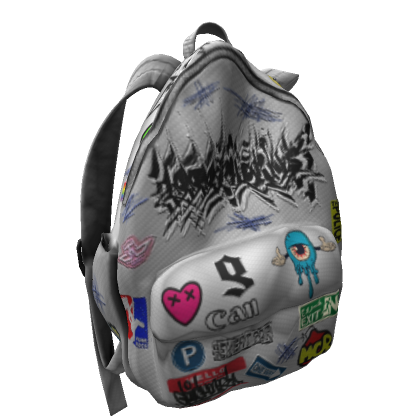 off shoulder graffiti stickers backpack | Roblox Item - Rolimon's