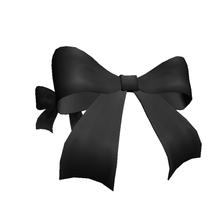 Boutique Side Bows Black | Roblox Item - Rolimon's