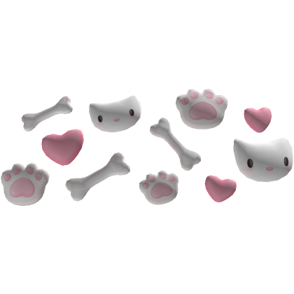 kawaii kitty decora clips | Roblox Item - Rolimon's