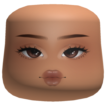 Good Girl Natural Face Cheek Head Nougat Skin Tone | Roblox Item ...
