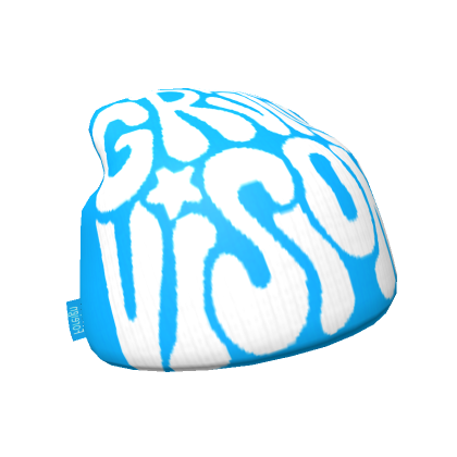 Light Blue Y2K Gravity Visions Beanie | Roblox Item - Rolimon's