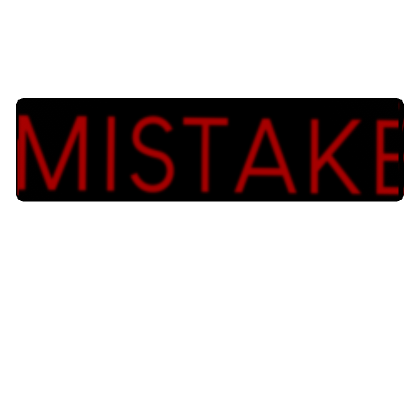 (Animated) Mistake Censor Bar | Roblox Item - Rolimon's