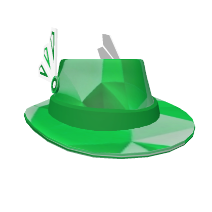 Emerald Green Valk Fedora | Roblox Item - Rolimon's