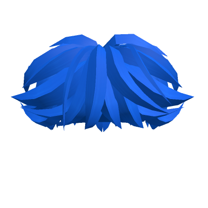 Blue Messy Bedhead Hair | Roblox Item - Rolimon's