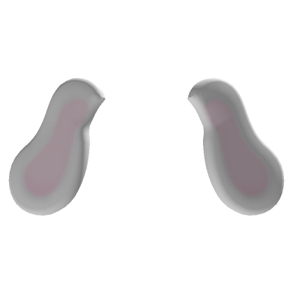 Droopy Ribbon Bunny Ears White | Roblox Item - Rolimon's