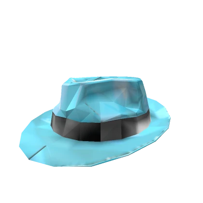 Sky Blue Sparkle Time Fedora | Roblox Item - Rolimon's