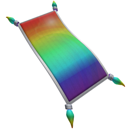 Deluxe Rainbow Magic Carpet | Roblox Item - Rolimon's