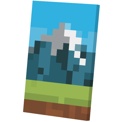 Mountain Pixel Cape | Roblox Item - Rolimon's