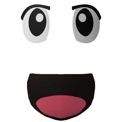 Cute Smile Face Sticker (R6 Cheeks Head) | Roblox Item - Rolimon's