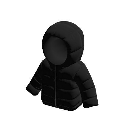 Black Puffer Jacket | Roblox Item - Rolimon's