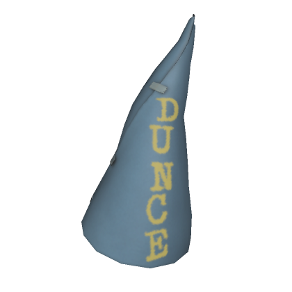 Dunce Cap in Blue | Roblox Item - Rolimon's
